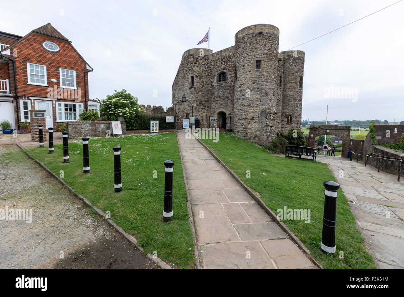 Rye Castle in Rye, East Sussex, England, UK Stock Photo - Alamy