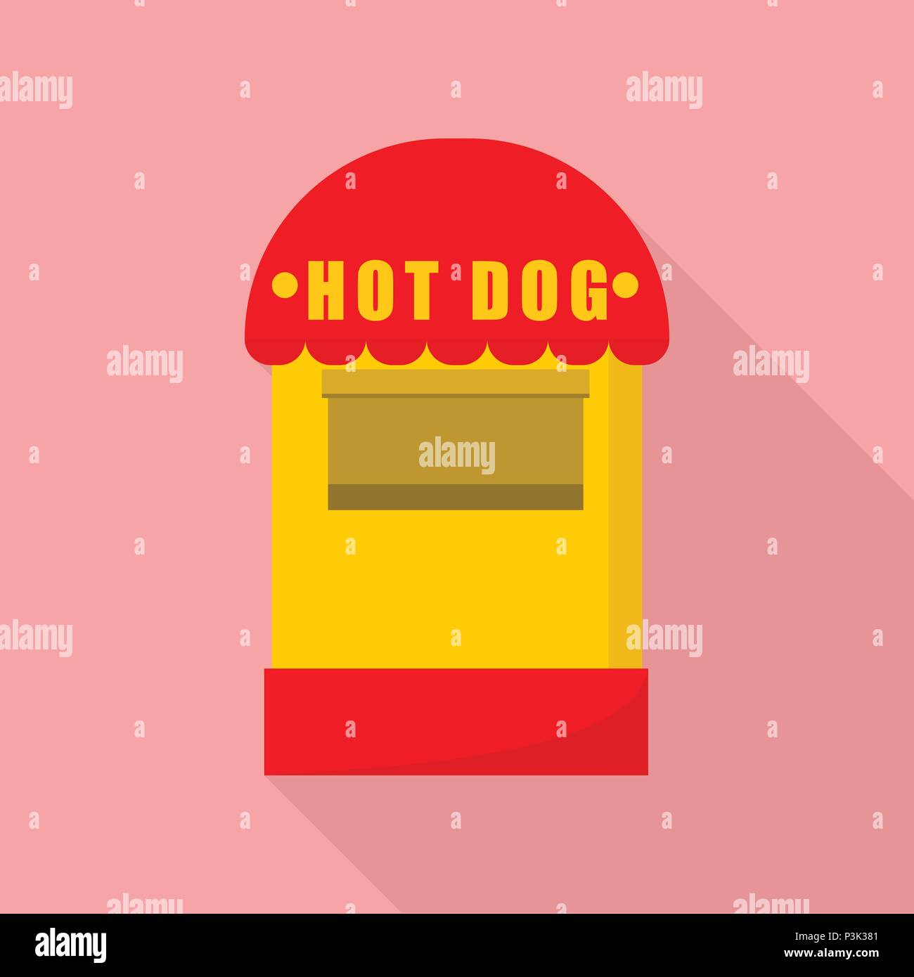 Hot dog carts Stock Vector Images - Alamy