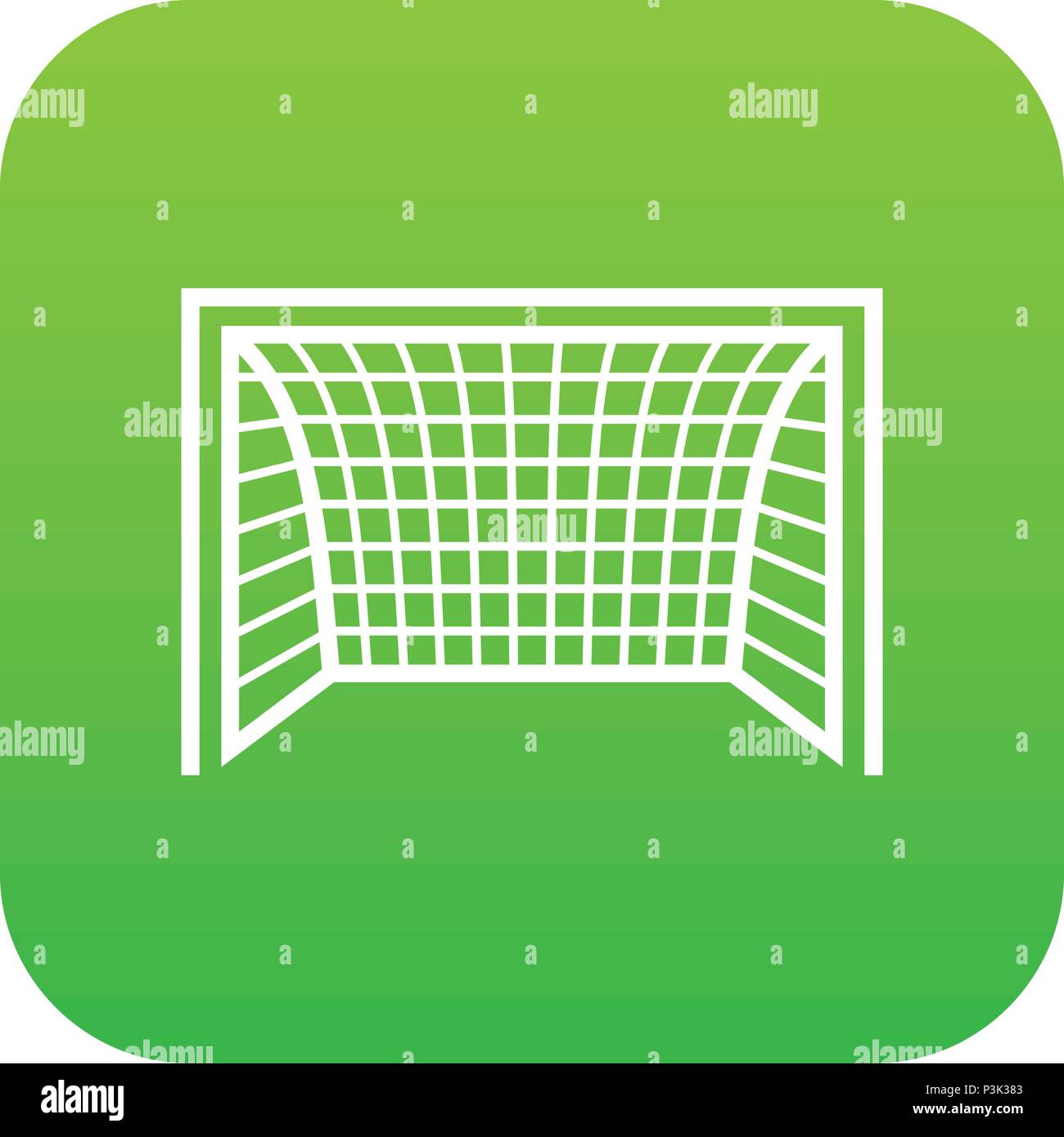 Goal football icon, simple black style Stock Vector Image & Art - Alamy