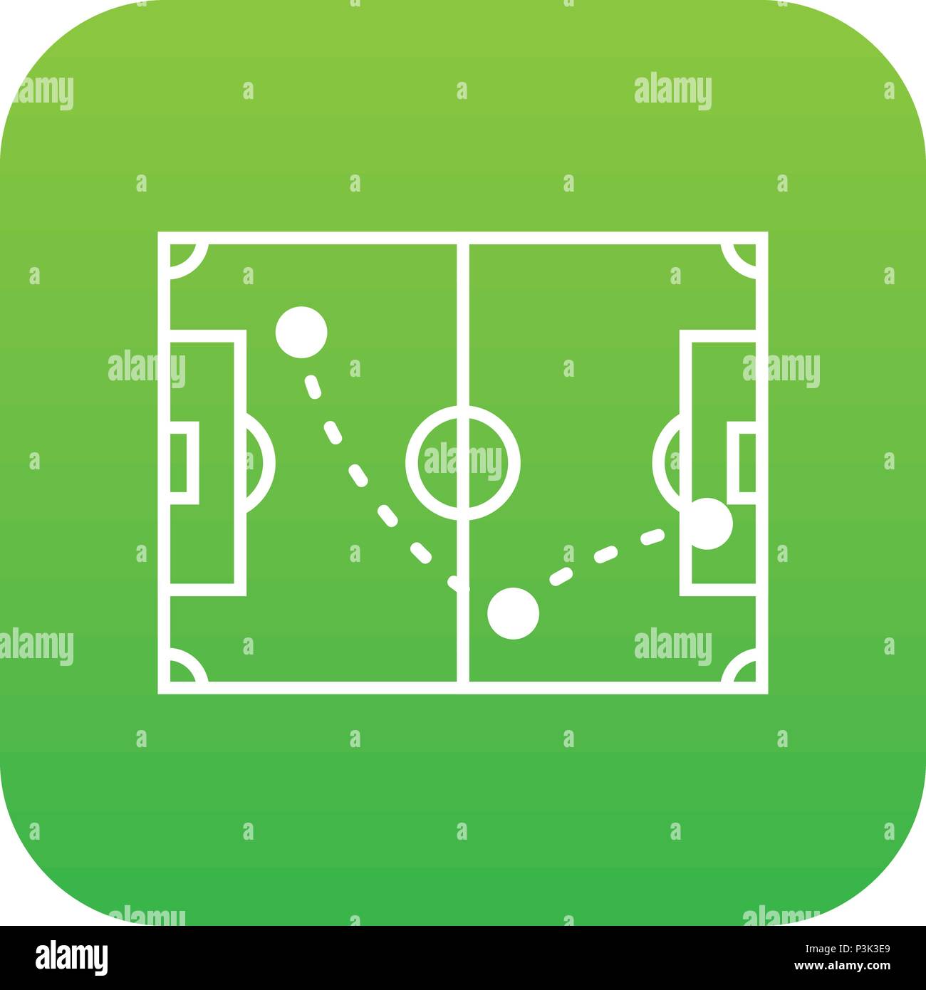 Football strategy icon, simple black style Stock Vector Image & Art - Alamy