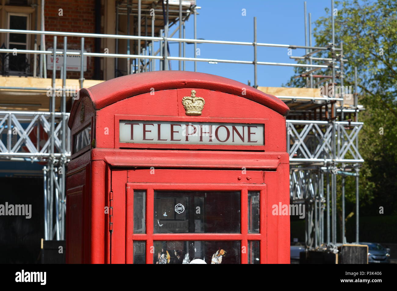 The iconic red Telephone booths in London, England, United Kingdom ...