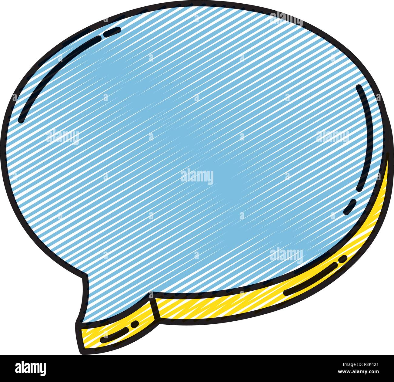 doodle chat bubble text message note Stock Vector Image & Art - Alamy