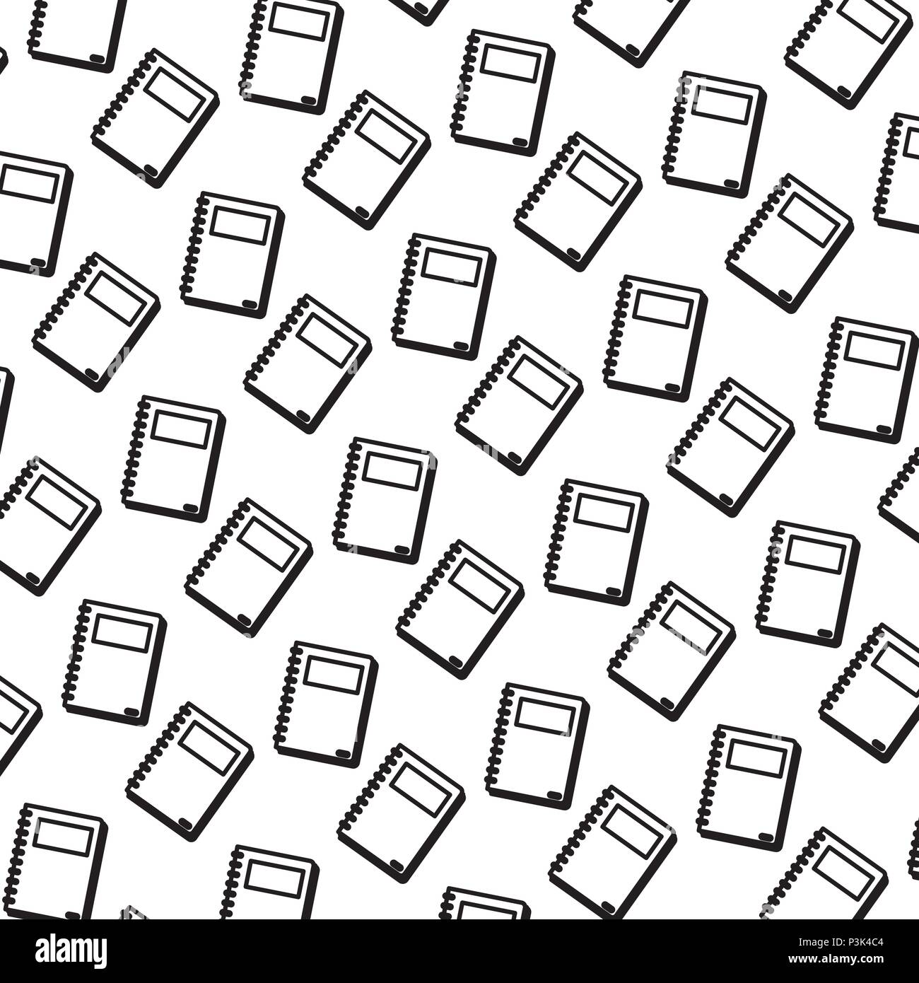 line text books education object background Stock Vector Image & Art ...