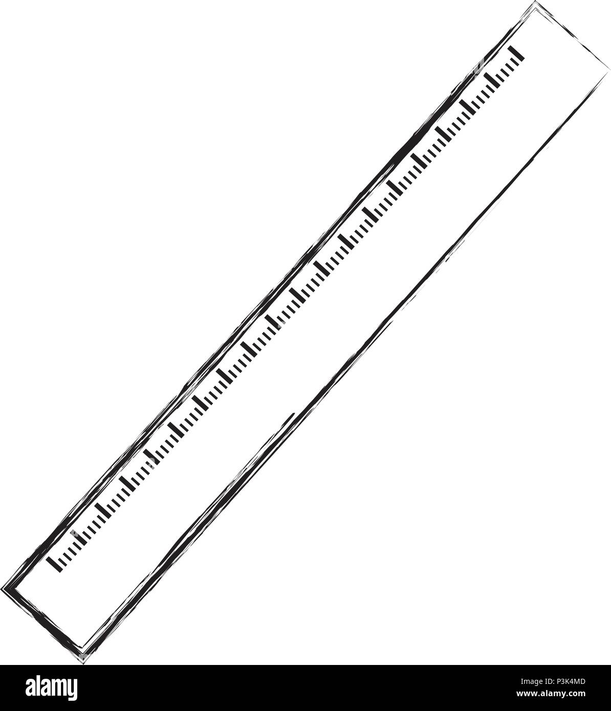 grunge education ruler school tool design Stock Vector Image & Art - Alamy