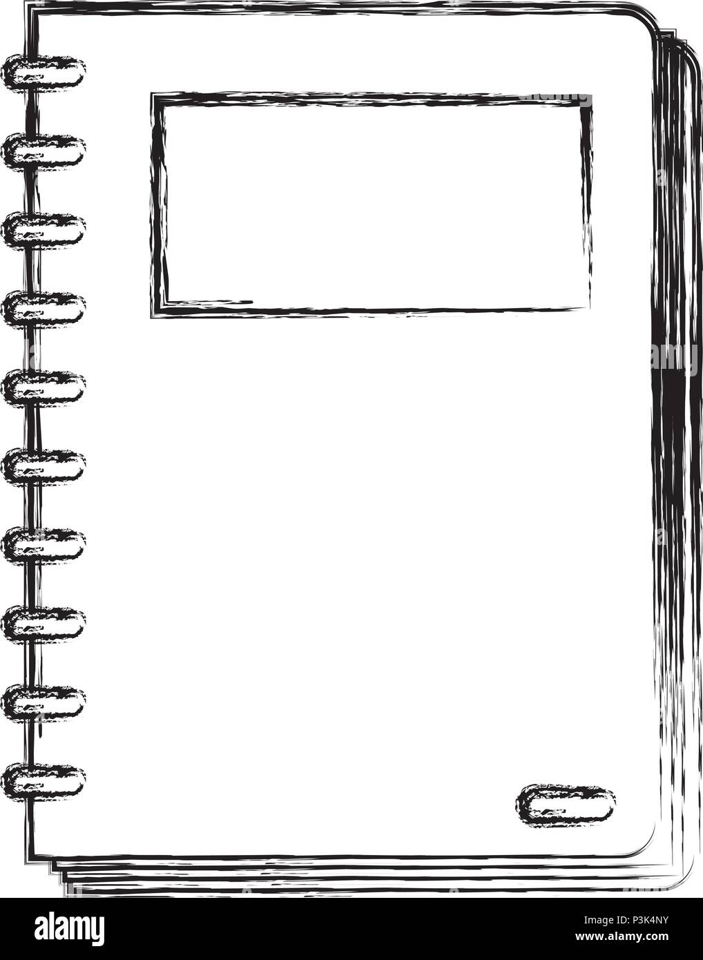 grunge notebook study text note design Stock Vector Image & Art - Alamy