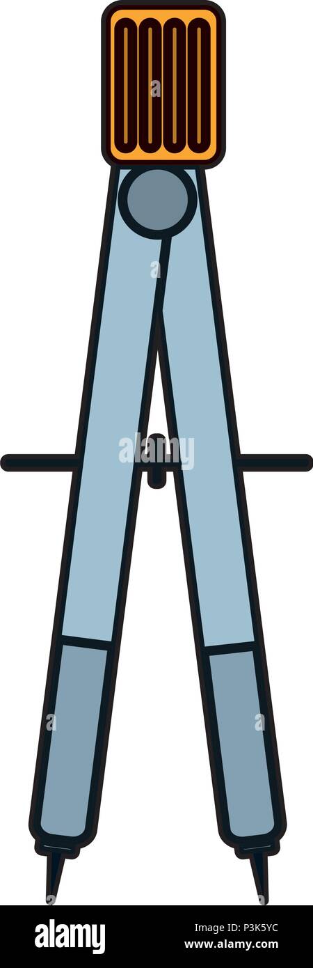 color compass design education school tool Stock Vector Image & Art - Alamy