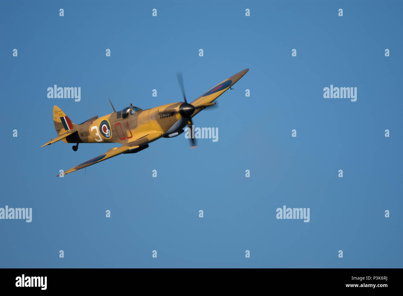Spitfire mk ix desert hi-res stock photography and images - Alamy