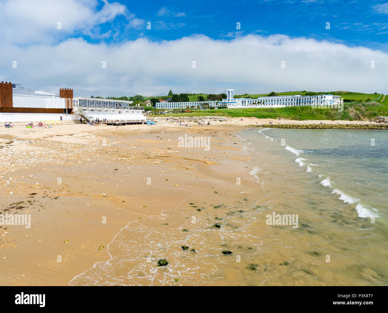 The beach at Bowleaze Cove near WeymouthDorset England UK Europe Stock ...