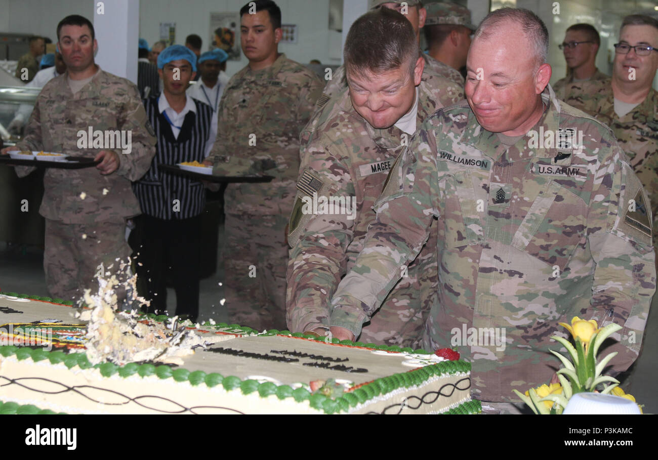 Col. Robert E. Lee Magee, commander of the 3rd Armored Brigade Combat ...