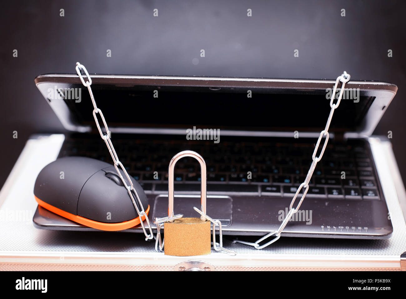 World Day without internet items of computer equipment Stock Photo - Alamy