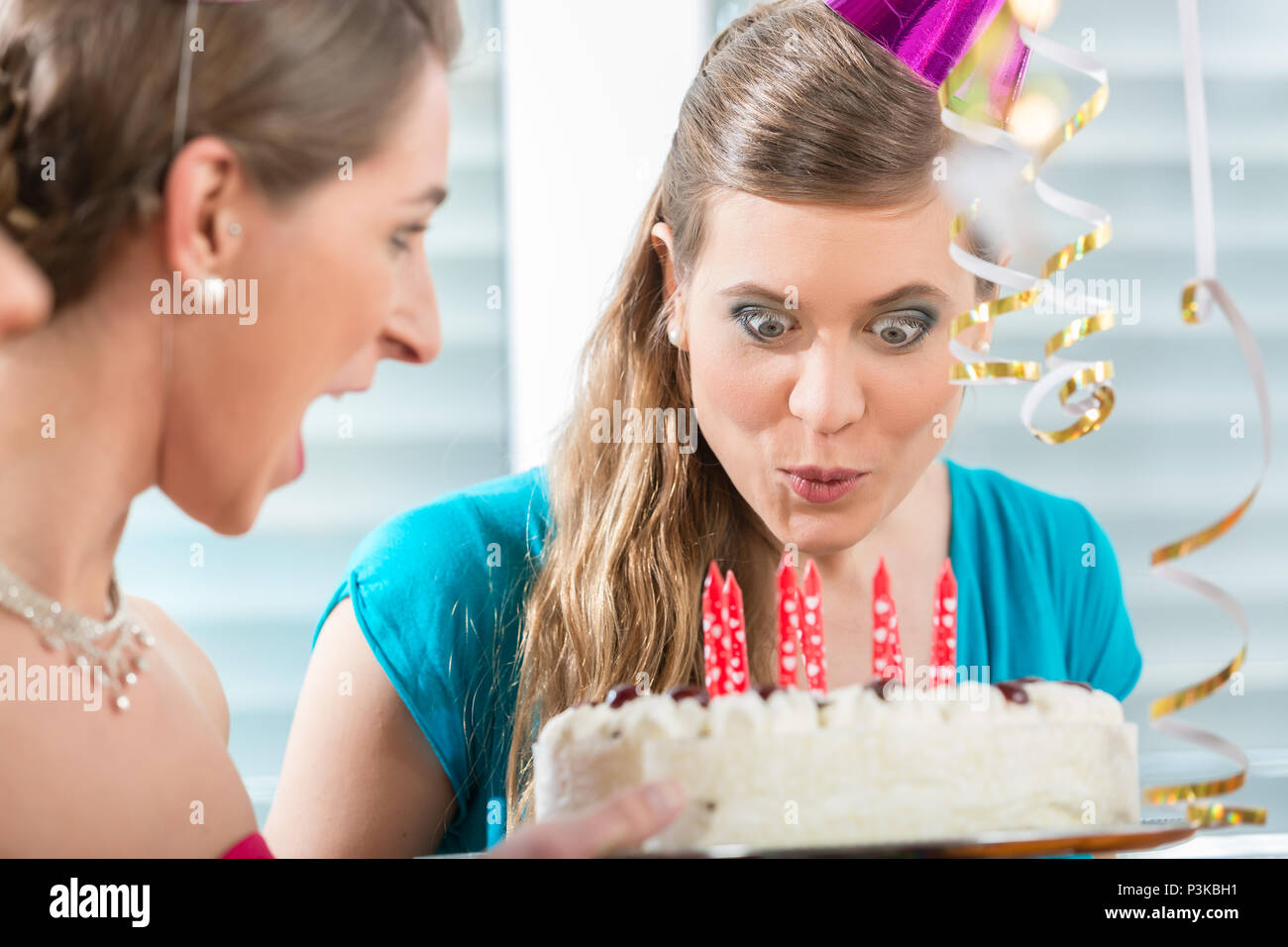 Birthday cake face funny hi-res stock photography and images - Alamy