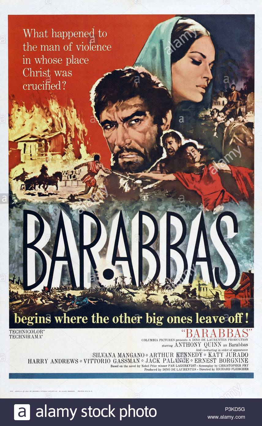 Barabbas 1962 Stock Photos & Barabbas 1962 Stock Images - Alamy
