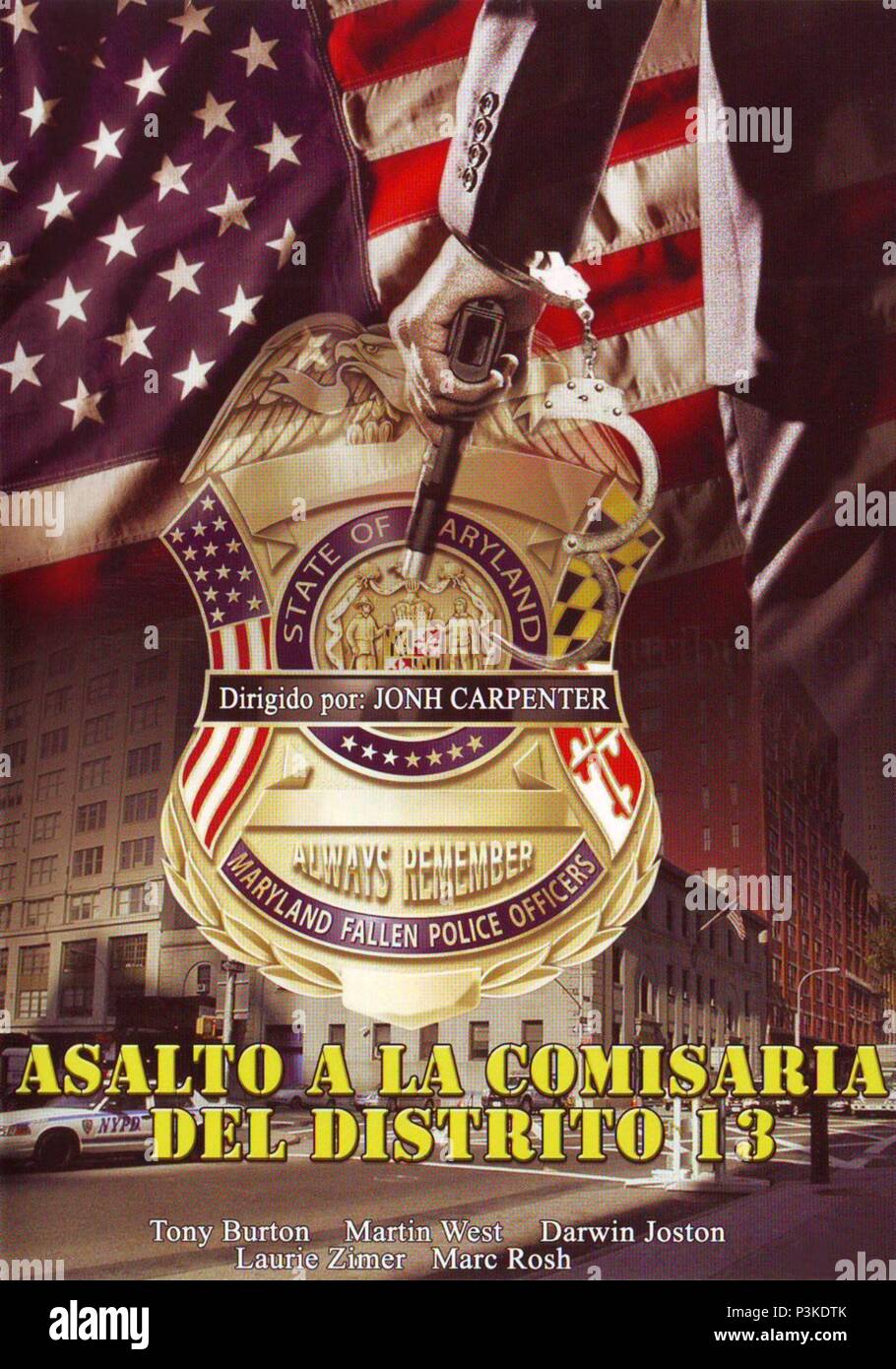 Original Film Title: ASSAULT ON PRECINCT 13. English Title: ASSAULT ON ...