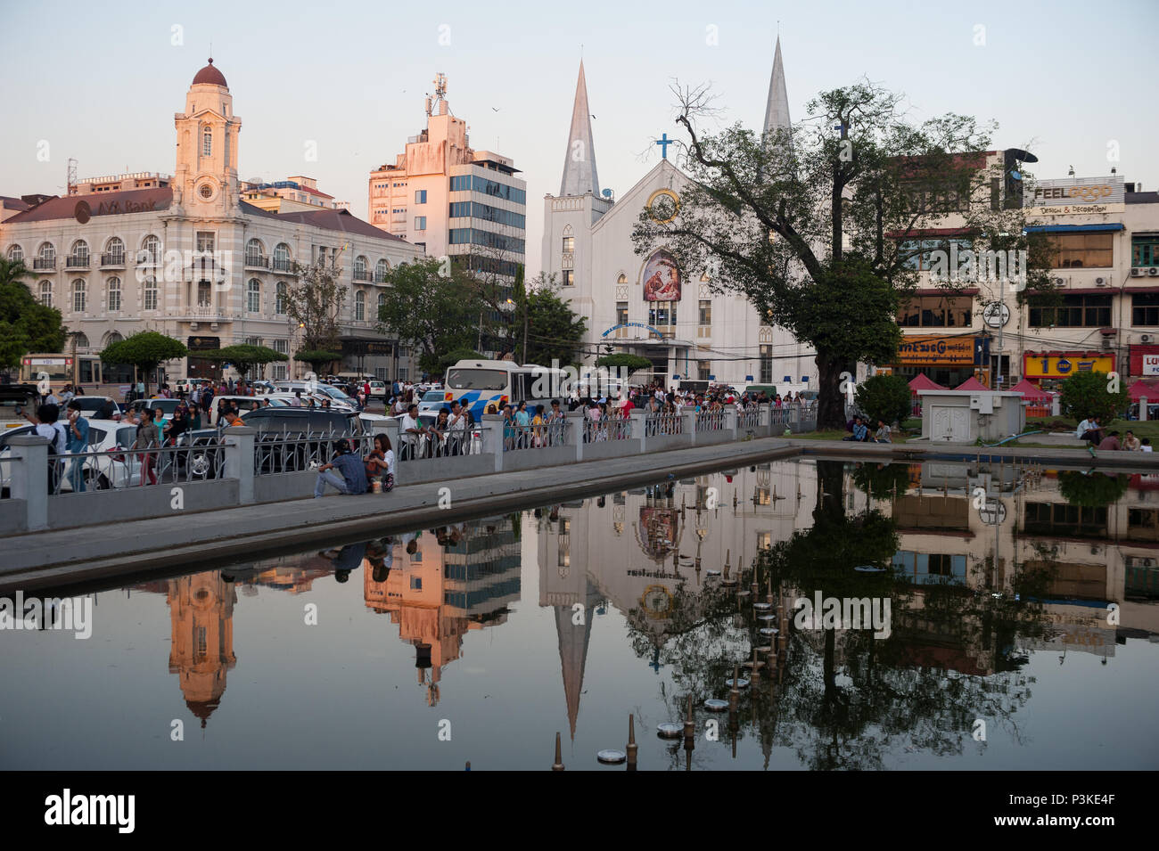 Myanmar church hi-res stock photography and images - Alamy