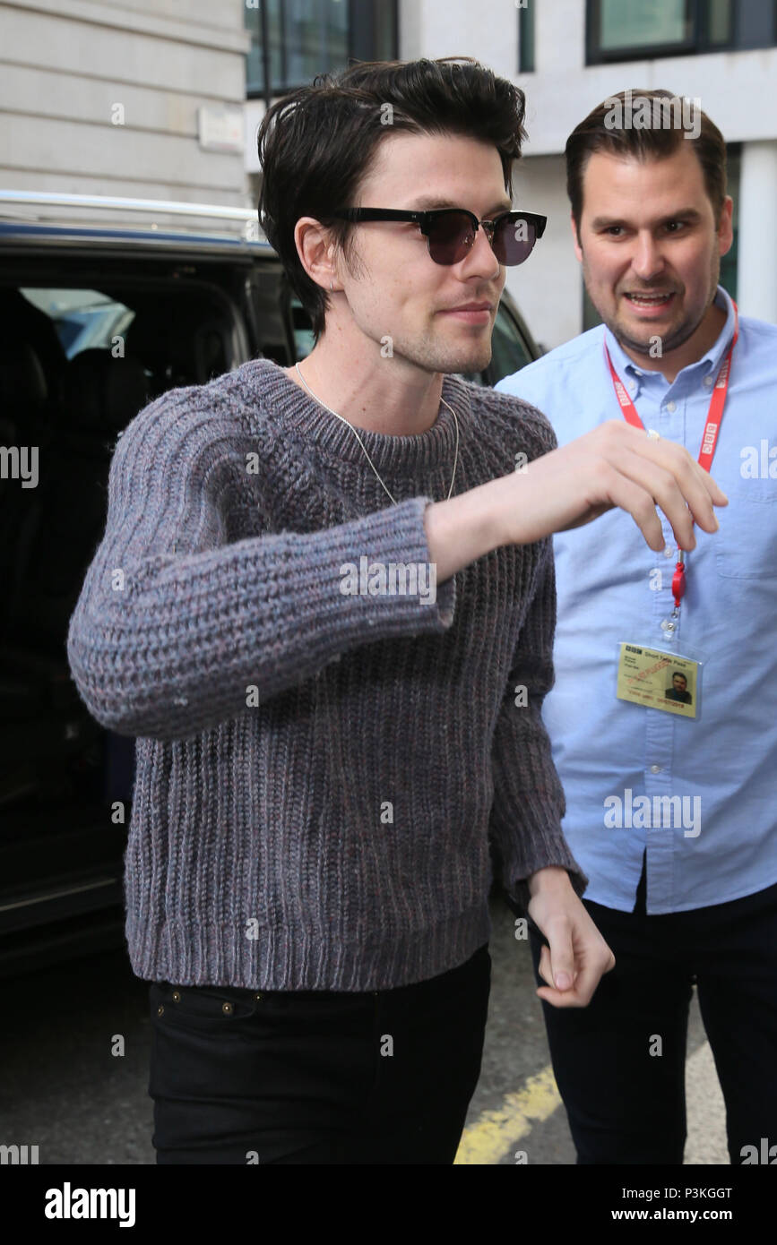 Singer James Bay visiting BBC Radio Two studios to promote his new ...