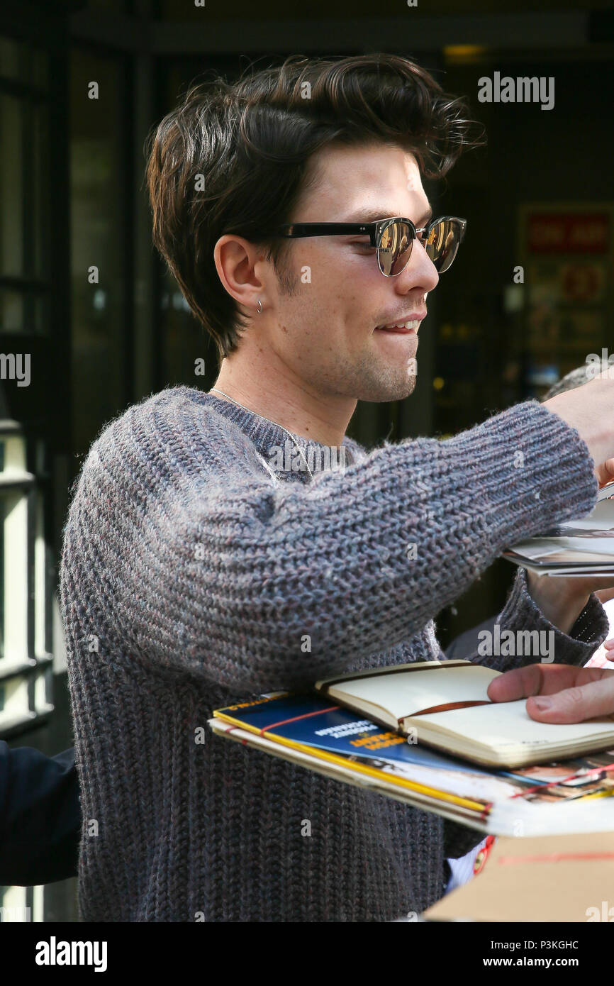 Singer James Bay visiting BBC Radio Two studios to promote his new ...