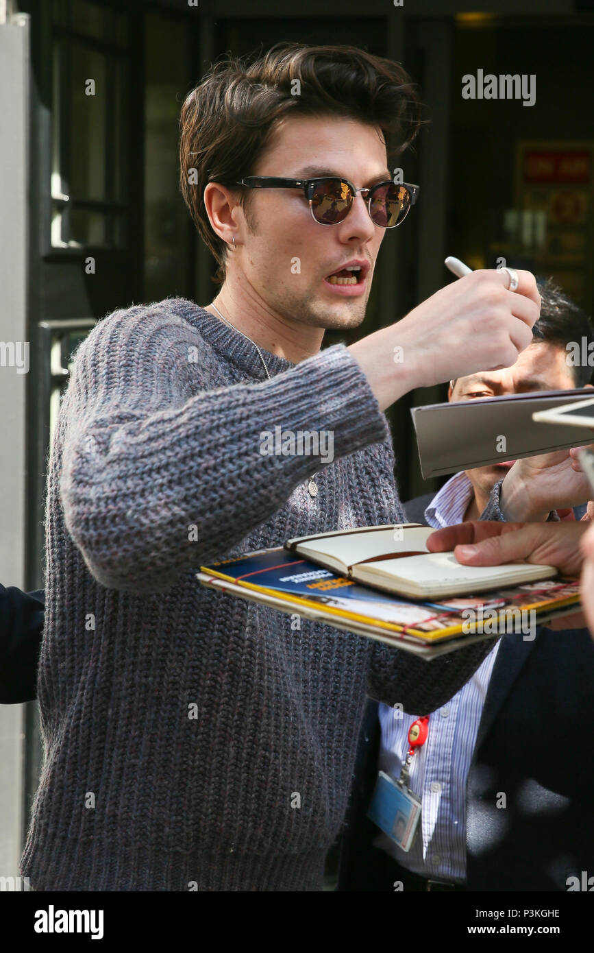 Singer James Bay visiting BBC Radio Two studios to promote his new ...