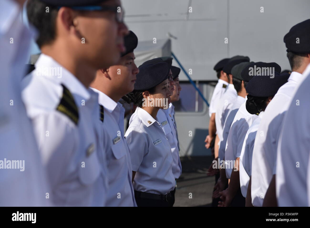 JOINT BASE PEARL HARBOR-HICKAM (July 1, 2016) Crew from the Republic of ...