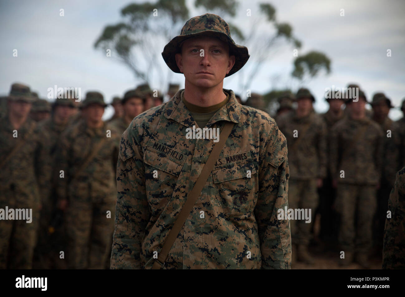 U.S. Marine Corps Cpl. Philip N. Mansfield, a riverine assault craft ...
