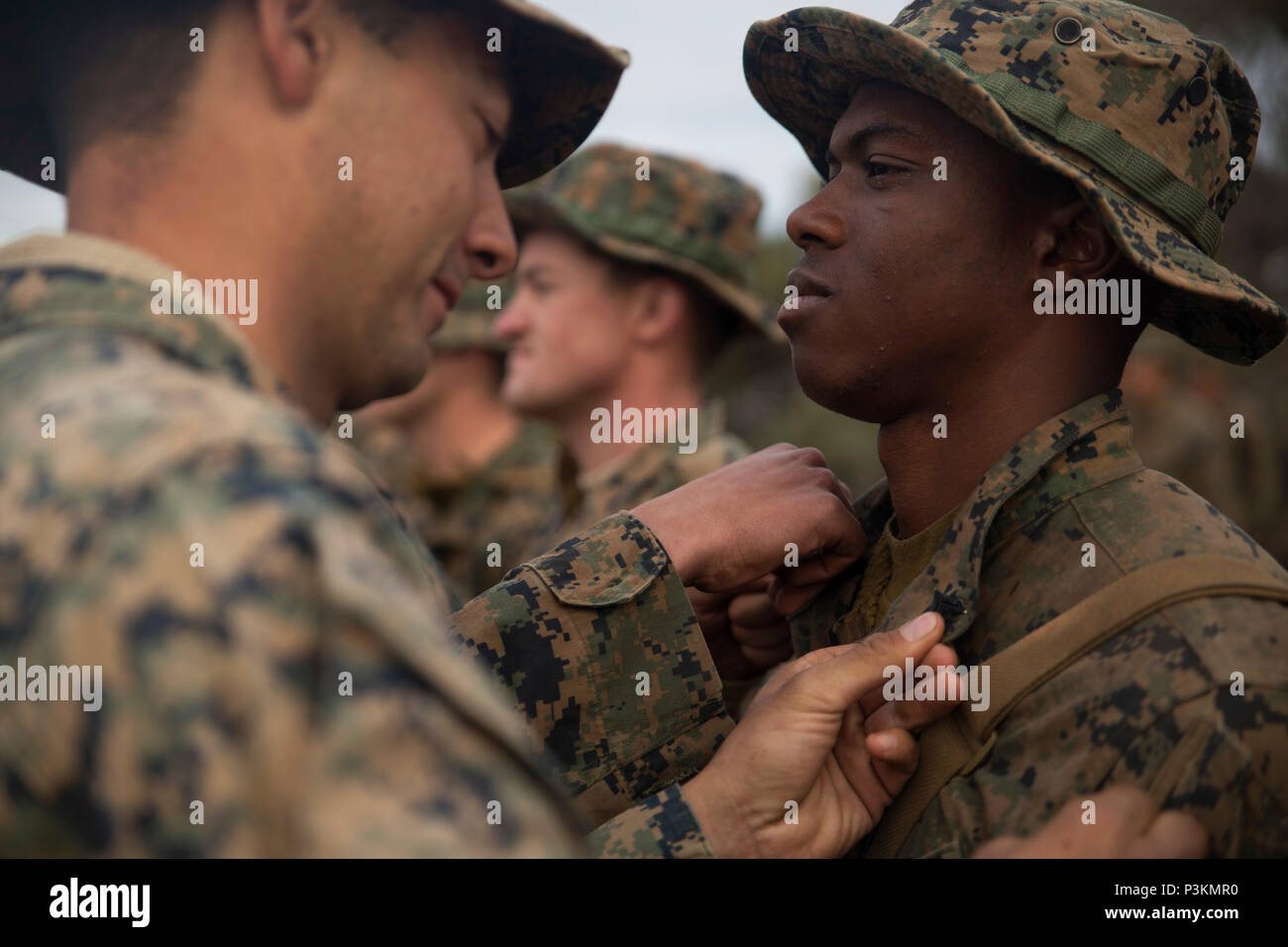 U.S. Marine Corps Lance Cpl. Jeremy A. Bannerman, a machine gunner ...