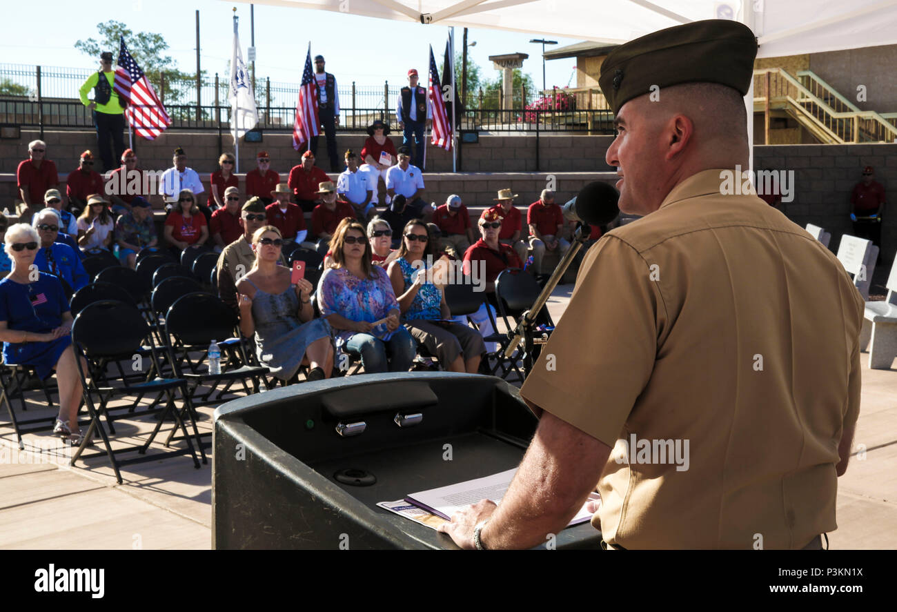 Lt. Col. Michael N. Swift, the commanding officer of Headquarters ...