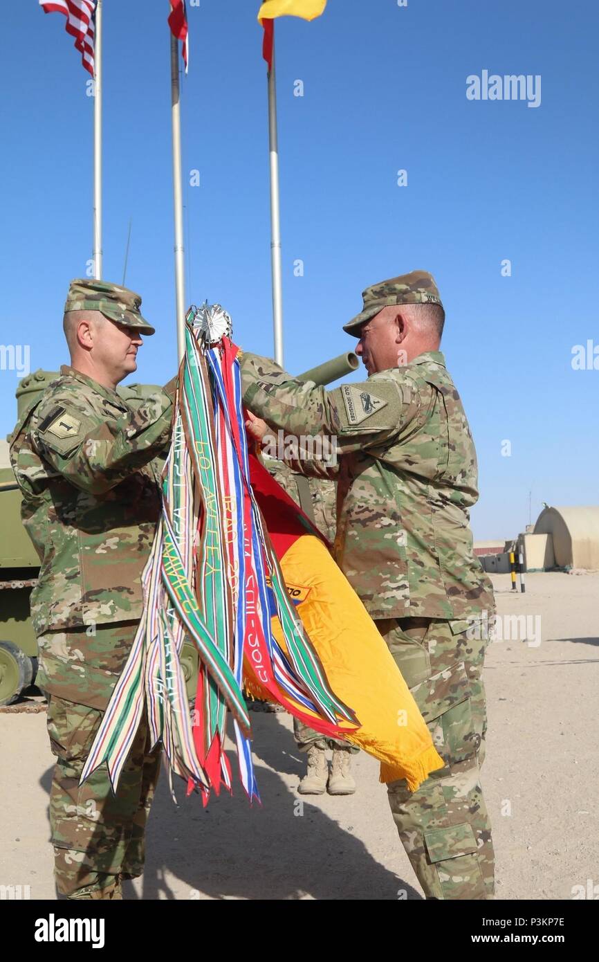 Col. Robert E. Lee Magee, commander of the 3rd Armored Brigade Combat ...