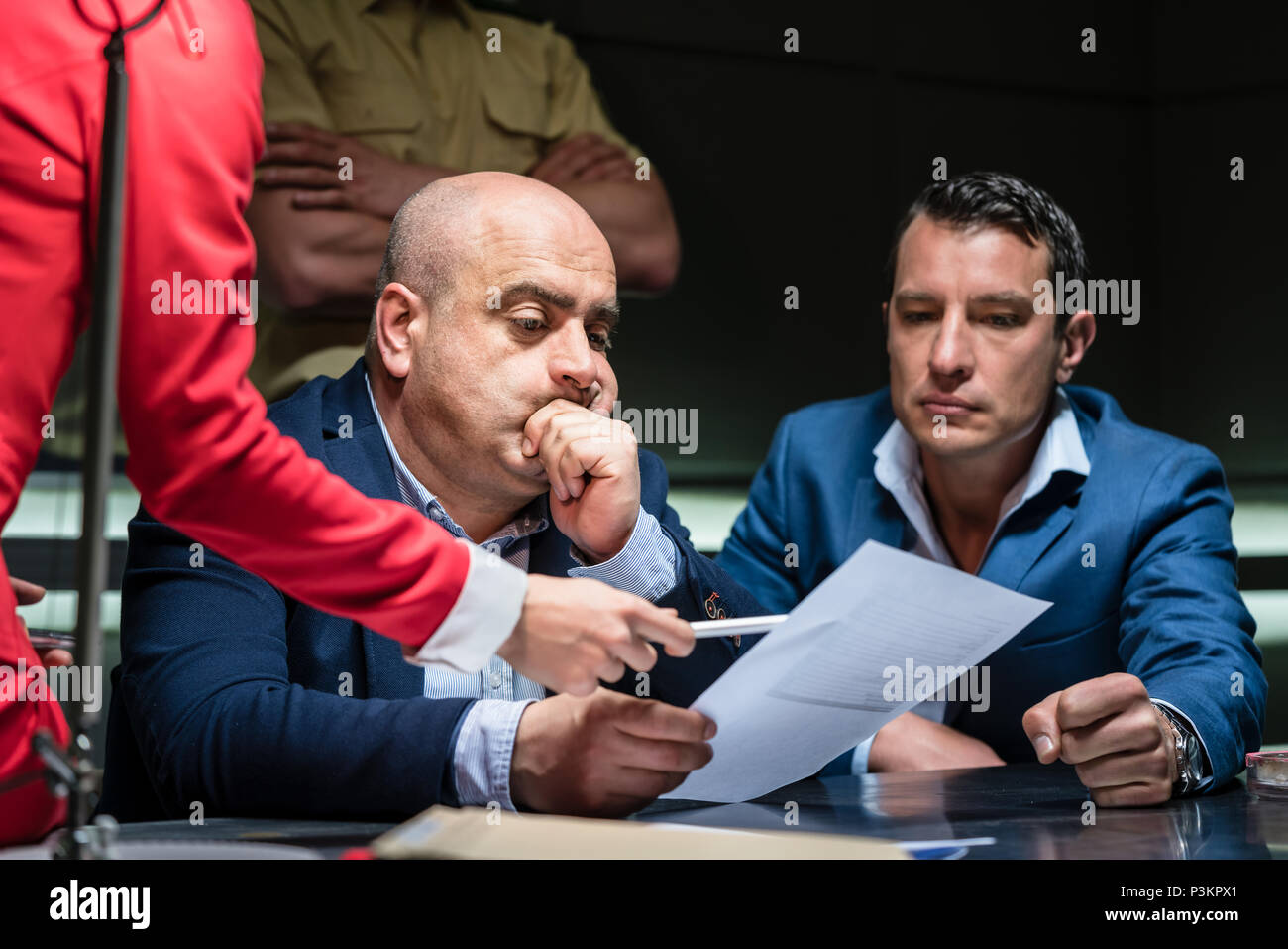 Police interrogation hi-res stock photography and images - Alamy