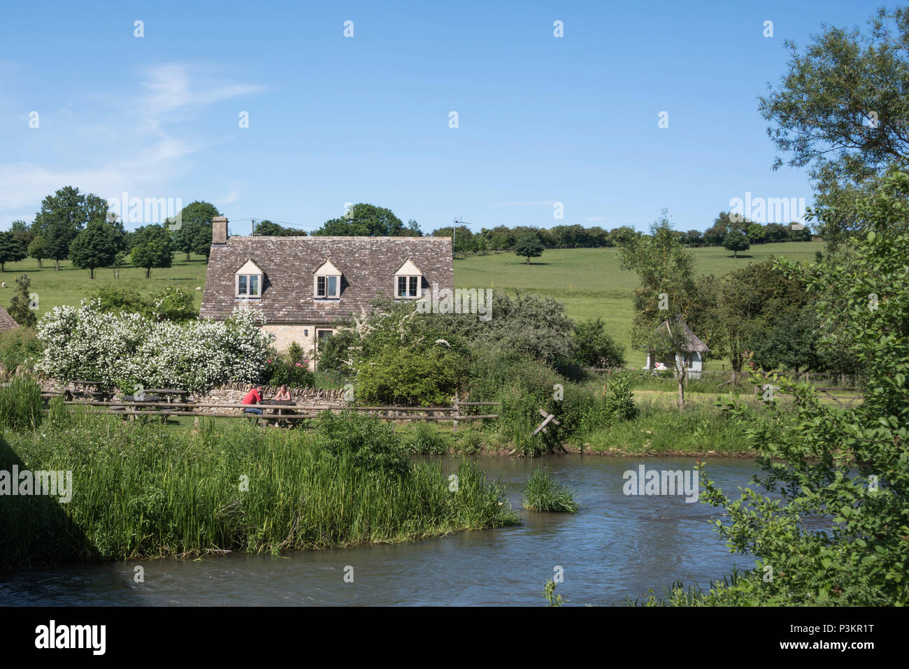 The River Windrush at Swinbrook, Oxfordshire Stock Photo - Alamy