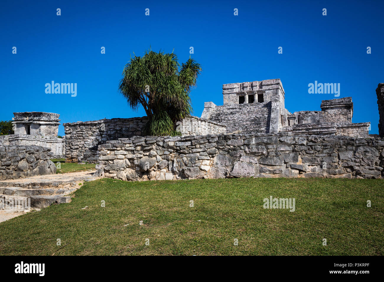 Tulum. Ancient city of Mayan civilization Stock Photo - Alamy