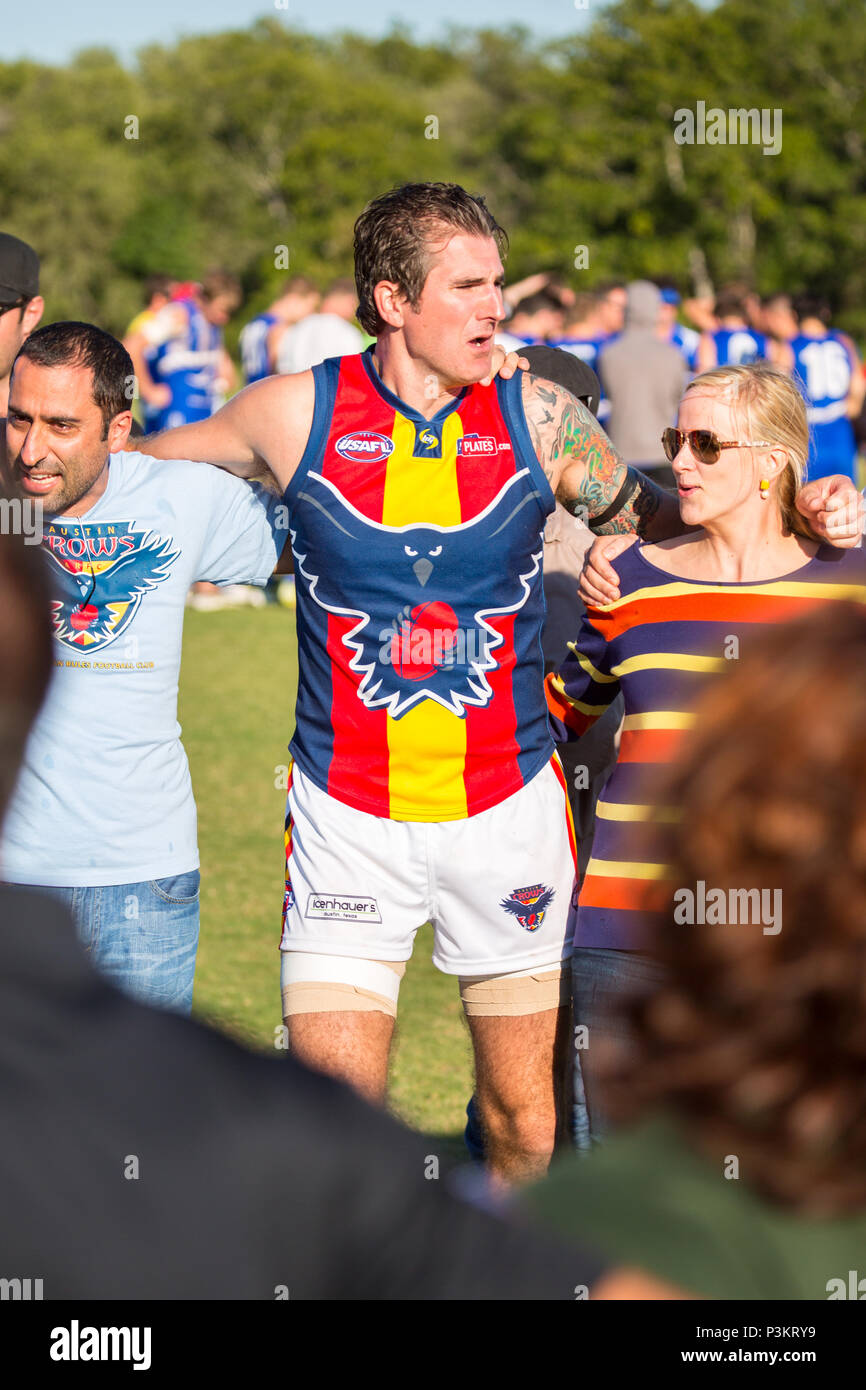 Australian rules fan hi-res stock photography and images - Alamy