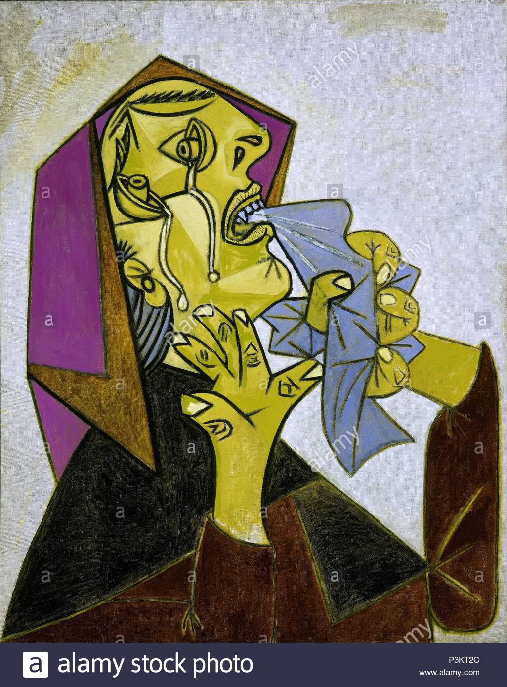 Picasso The Weeping Woman Stock Photos & Picasso The Weeping Woman ...