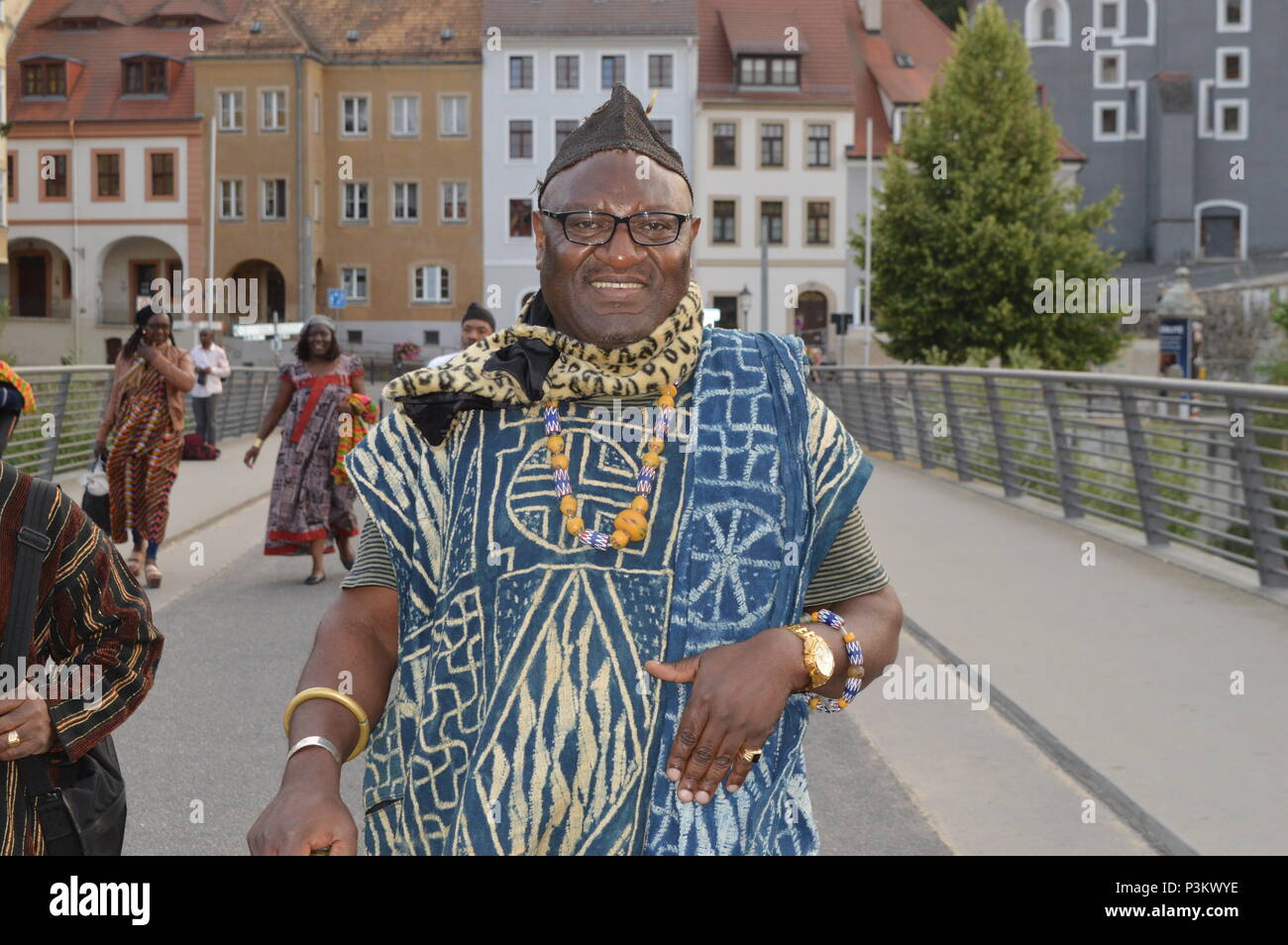 kings of cameroon visit goerlitz and zgorzelec Stock Photo - Alamy