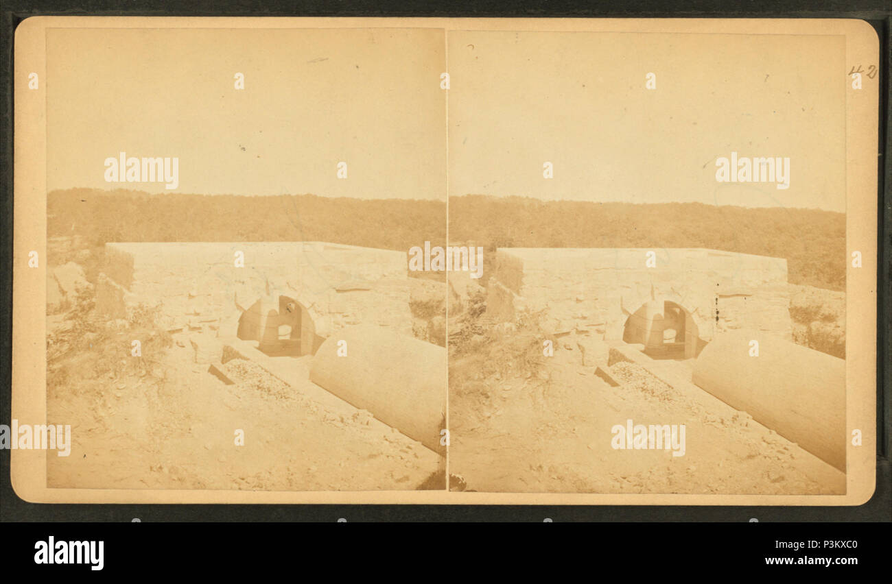 41 Boston water works, Sudbury River Conduit, 1876, Division III, view ...