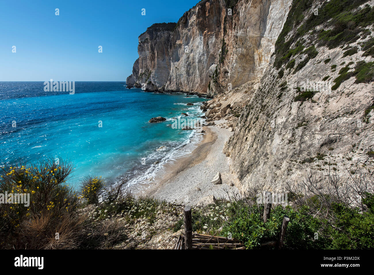 Erimitis Beach, Paxos Stock Photo - Alamy
