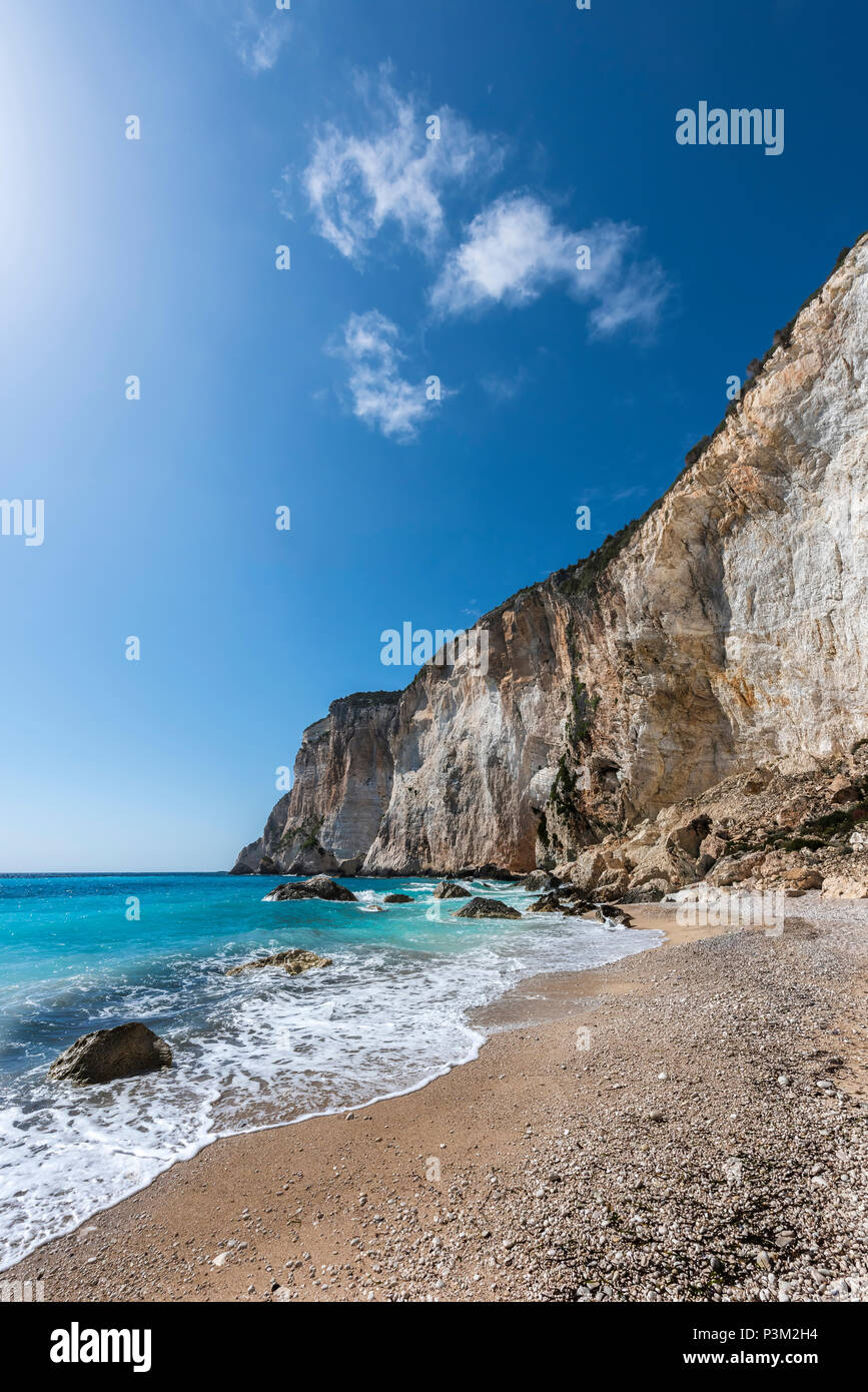 Erimitis Beach, Paxos Stock Photo - Alamy