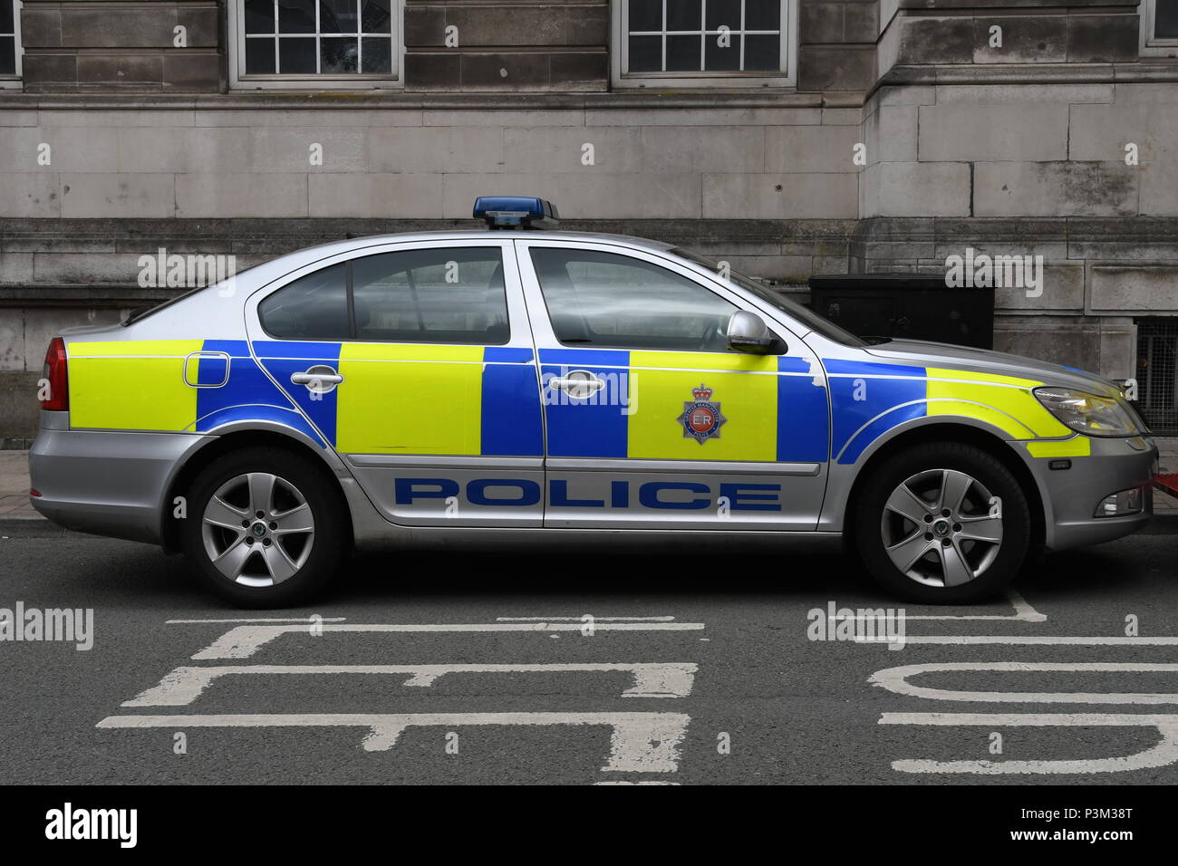Manchester police car hi-res stock photography and images - Alamy