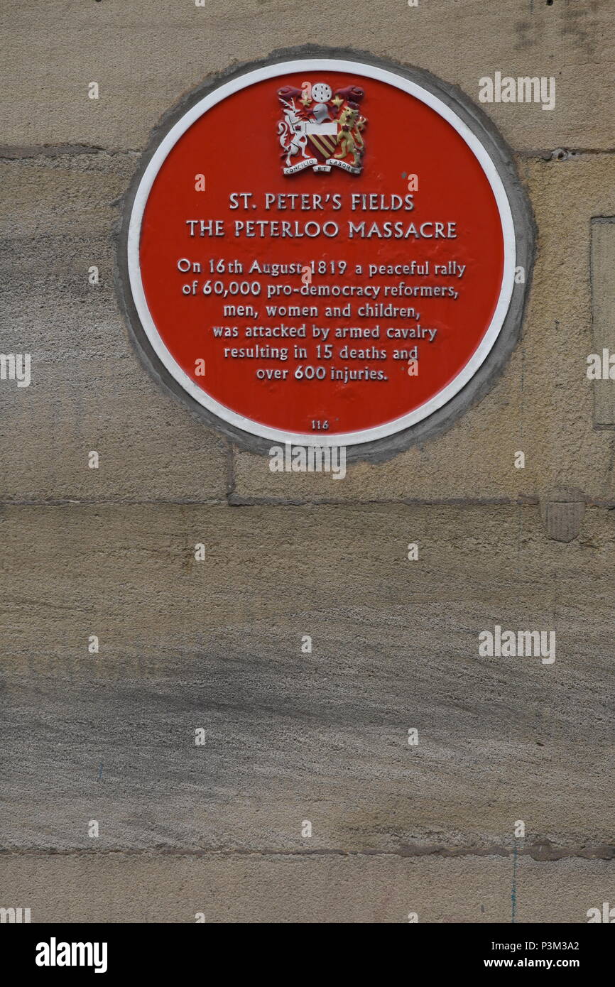 Peterloo massacre n manchester hi-res stock photography and images - Alamy