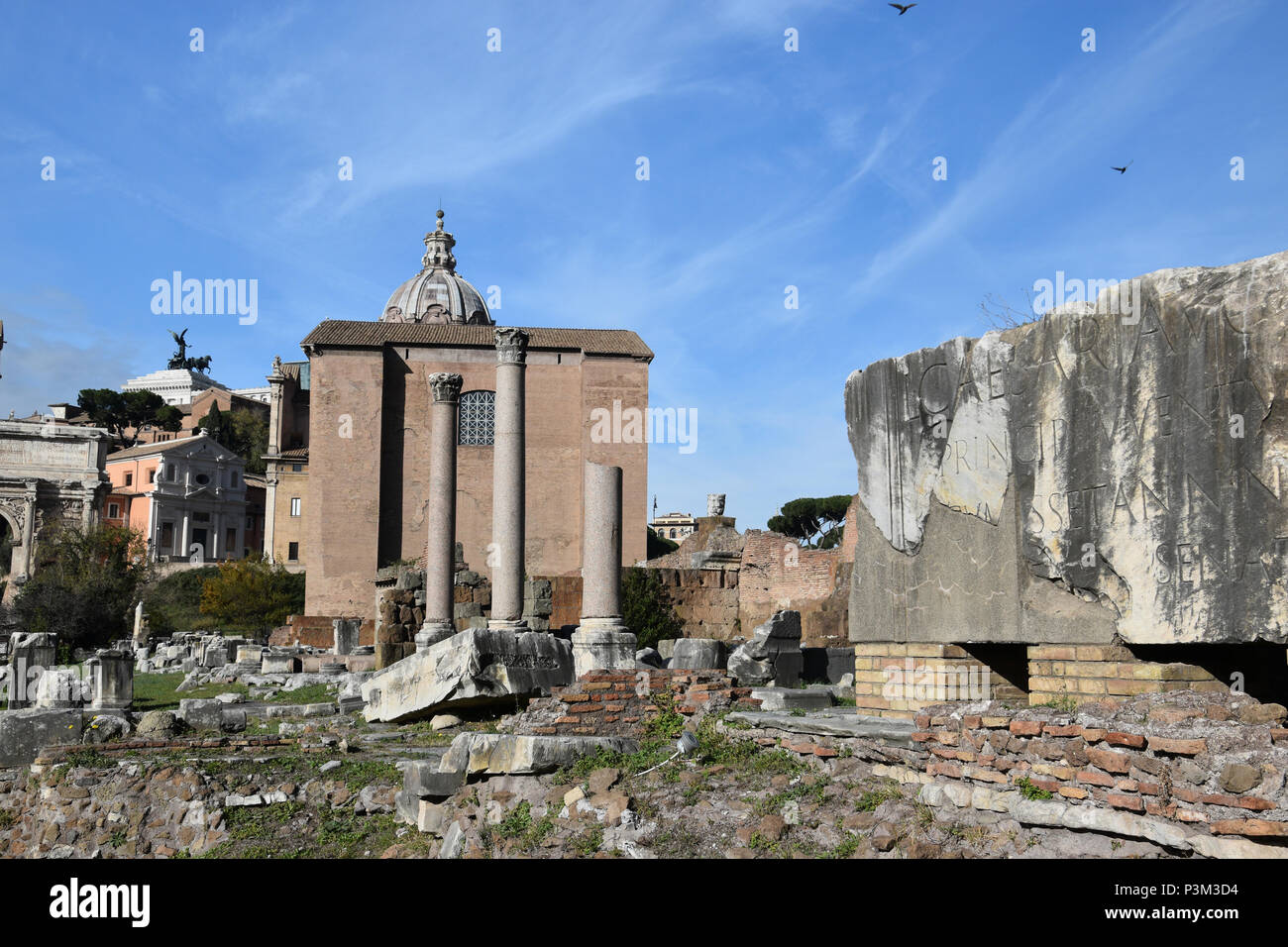 The Roman Forum, Rome, Italy Stock Photo - Alamy