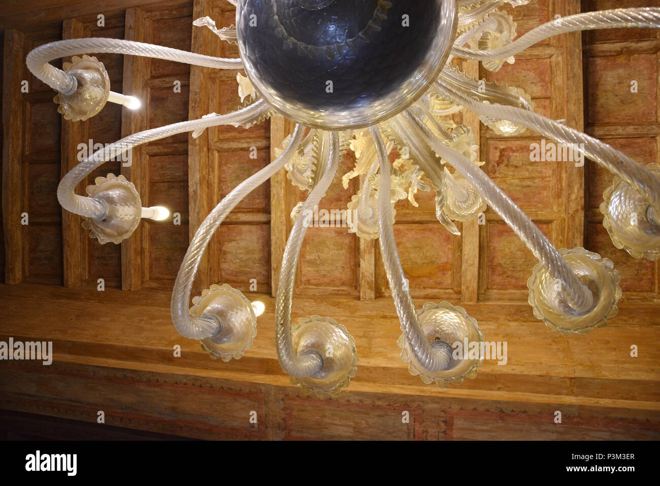 Coffered renaissance ceiling hi-res stock photography and images - Alamy