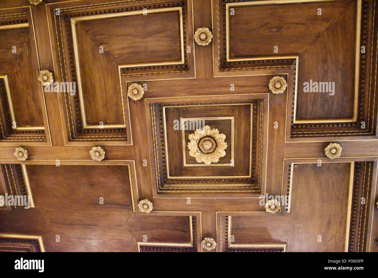 Coffered renaissance ceiling hi-res stock photography and images - Alamy