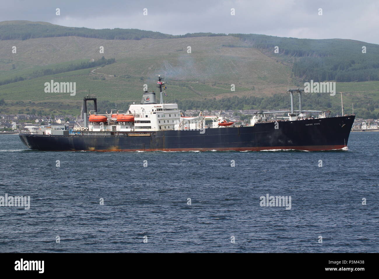 TS Empire State VI (T-AP-1001), a training vessel operated by the SUNY ...