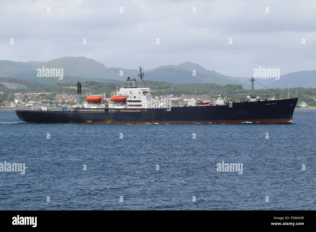 TS Empire State VI (T-AP-1001), a training vessel operated by the SUNY ...