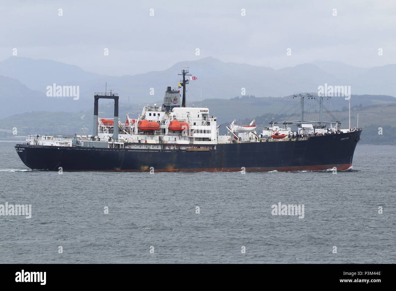 TS Empire State VI (T-AP-1001), a training vessel operated by the SUNY ...