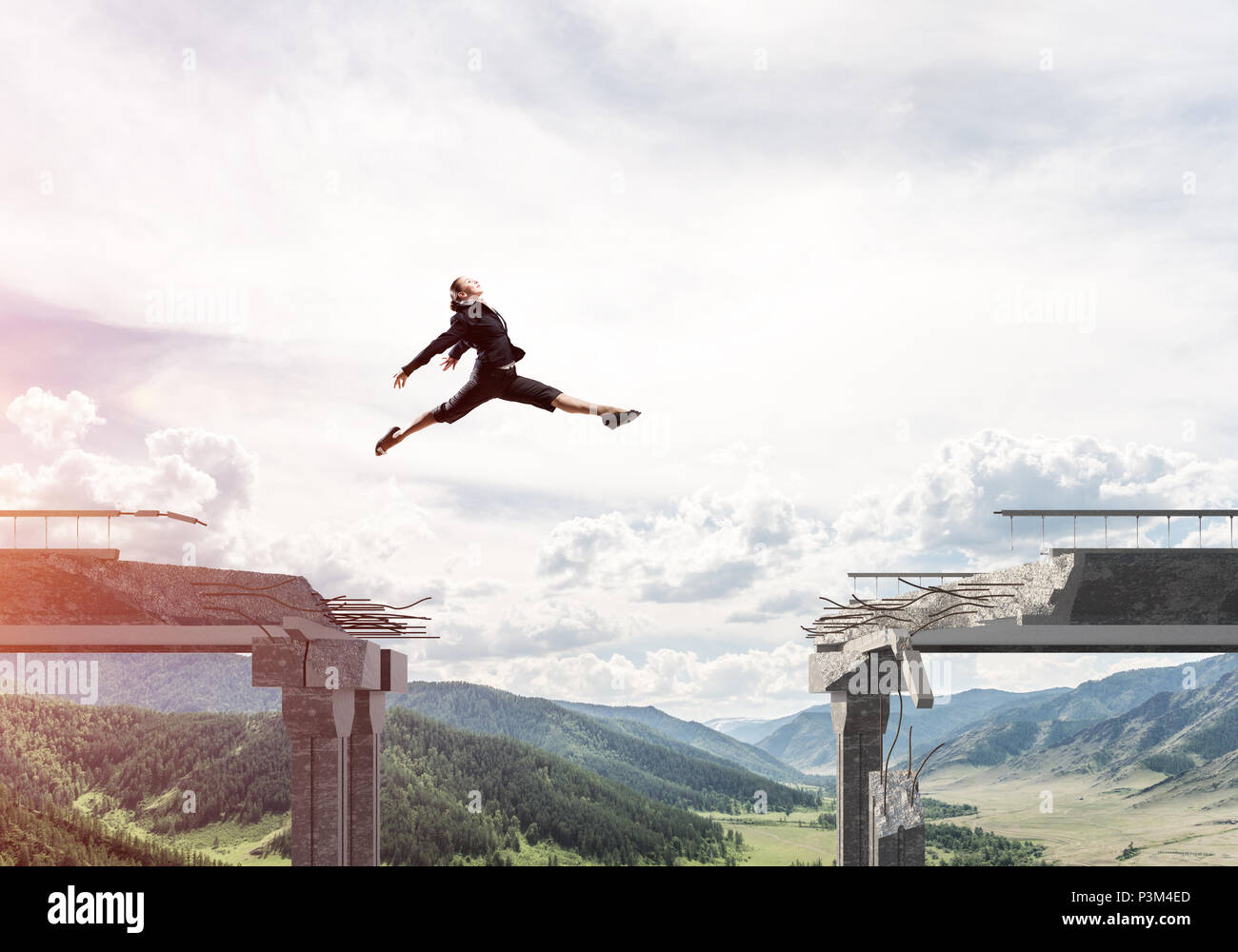 Problems and difficulties overcoming concept Stock Photo - Alamy