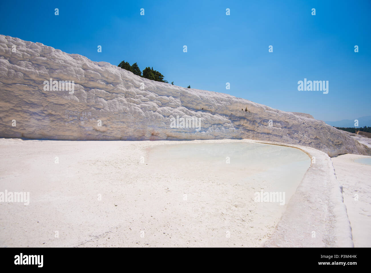Famous Turkish Pammukale Stock Photo - Alamy