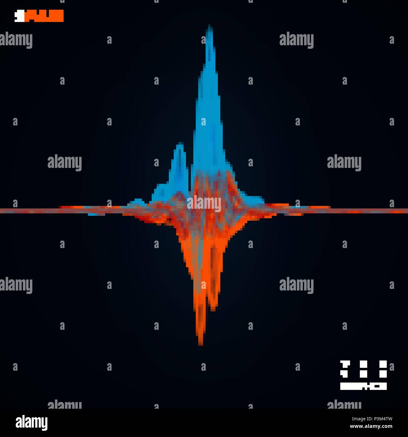 Pulsation chart hi-res stock photography and images - Alamy
