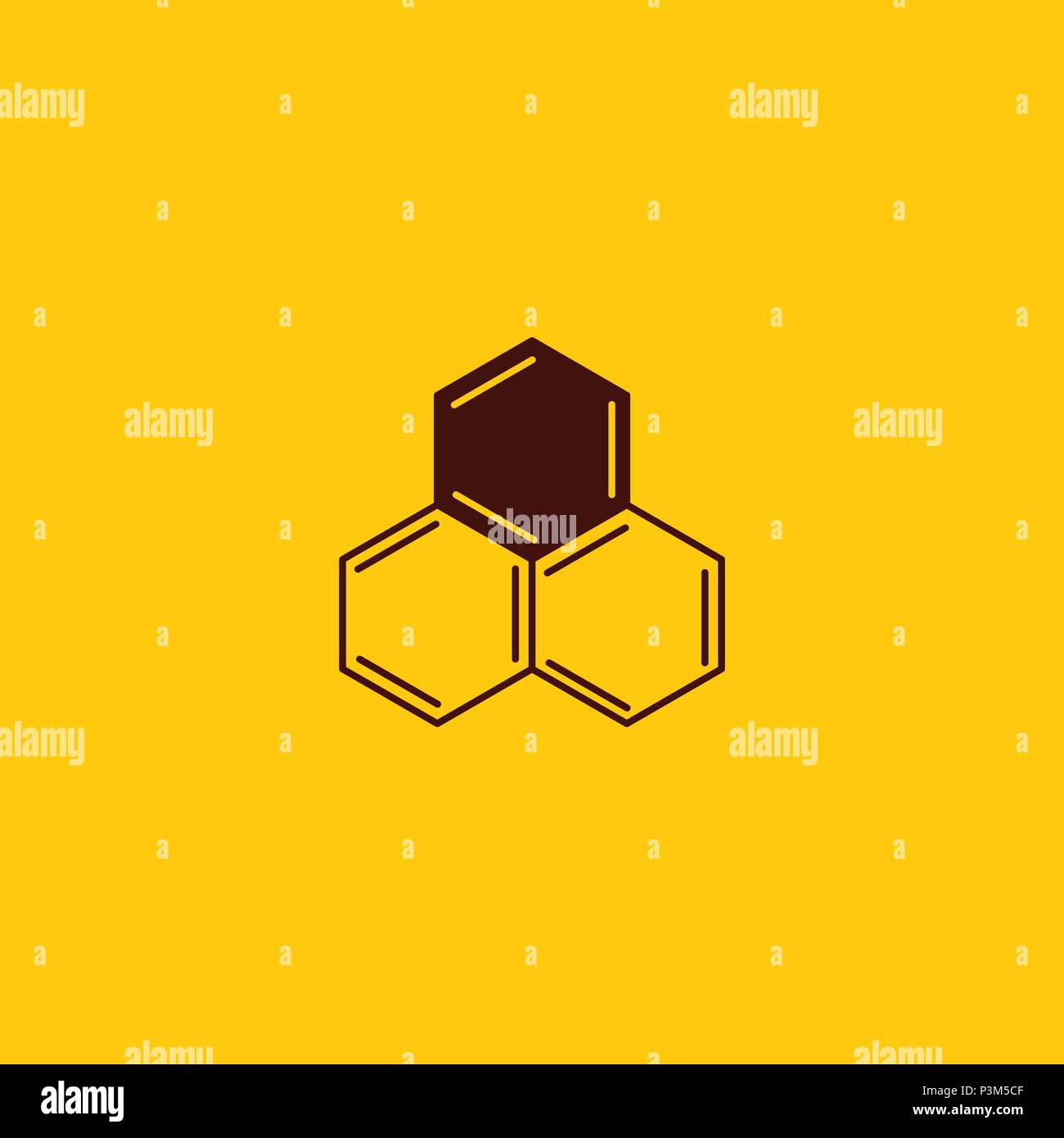 Honeycomb logo hi-res stock photography and images - Alamy