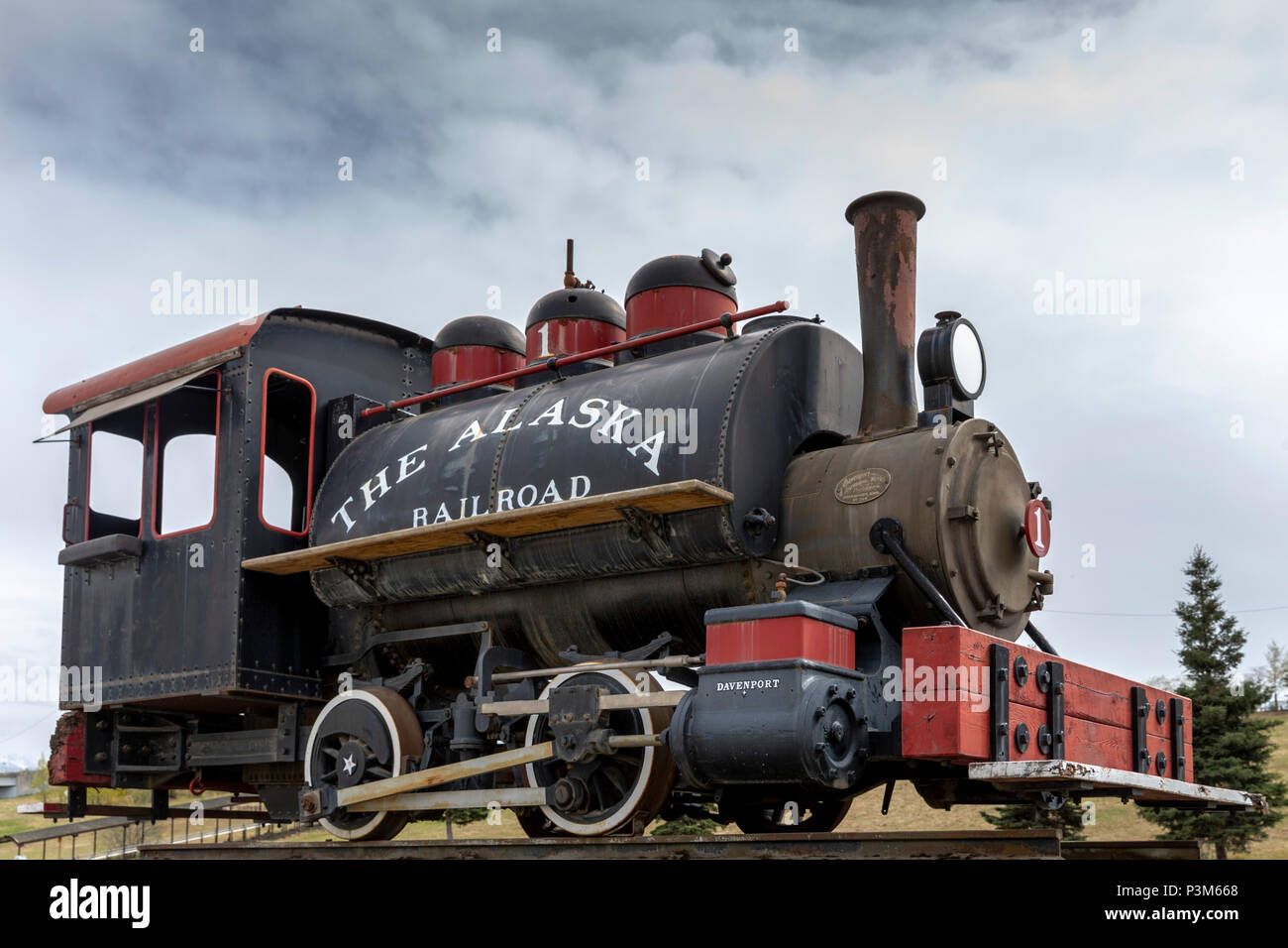 Alaska railroad station hi-res stock photography and images - Alamy