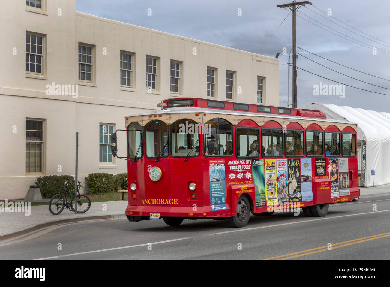 Bus trolley hi-res stock photography and images - Alamy