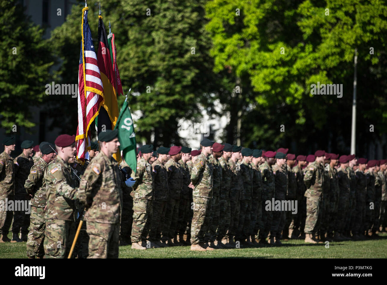 PANZER KASERNE, Germany – Soldiers, 1st Battalion, 10th Special Forces ...
